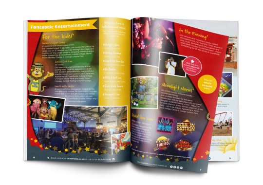 Pitched Websites Portfolio | Coastfields Leisure, Lincolnshire