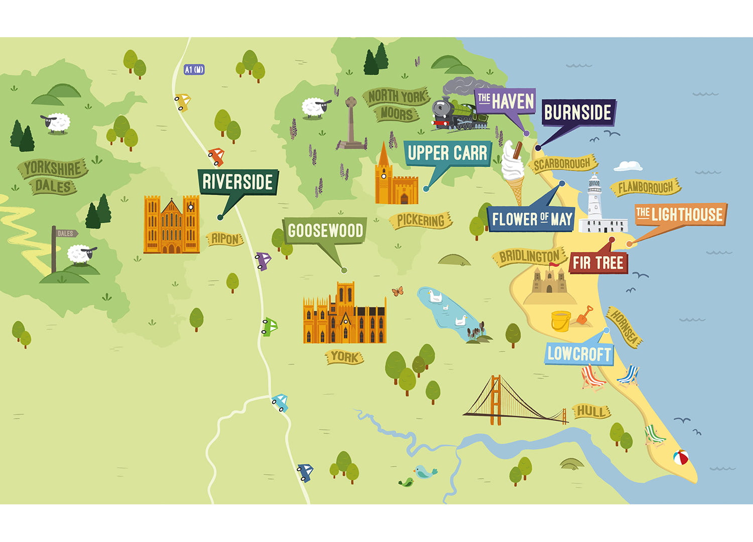 Design & Print Services For Holiday Parks | Pitched